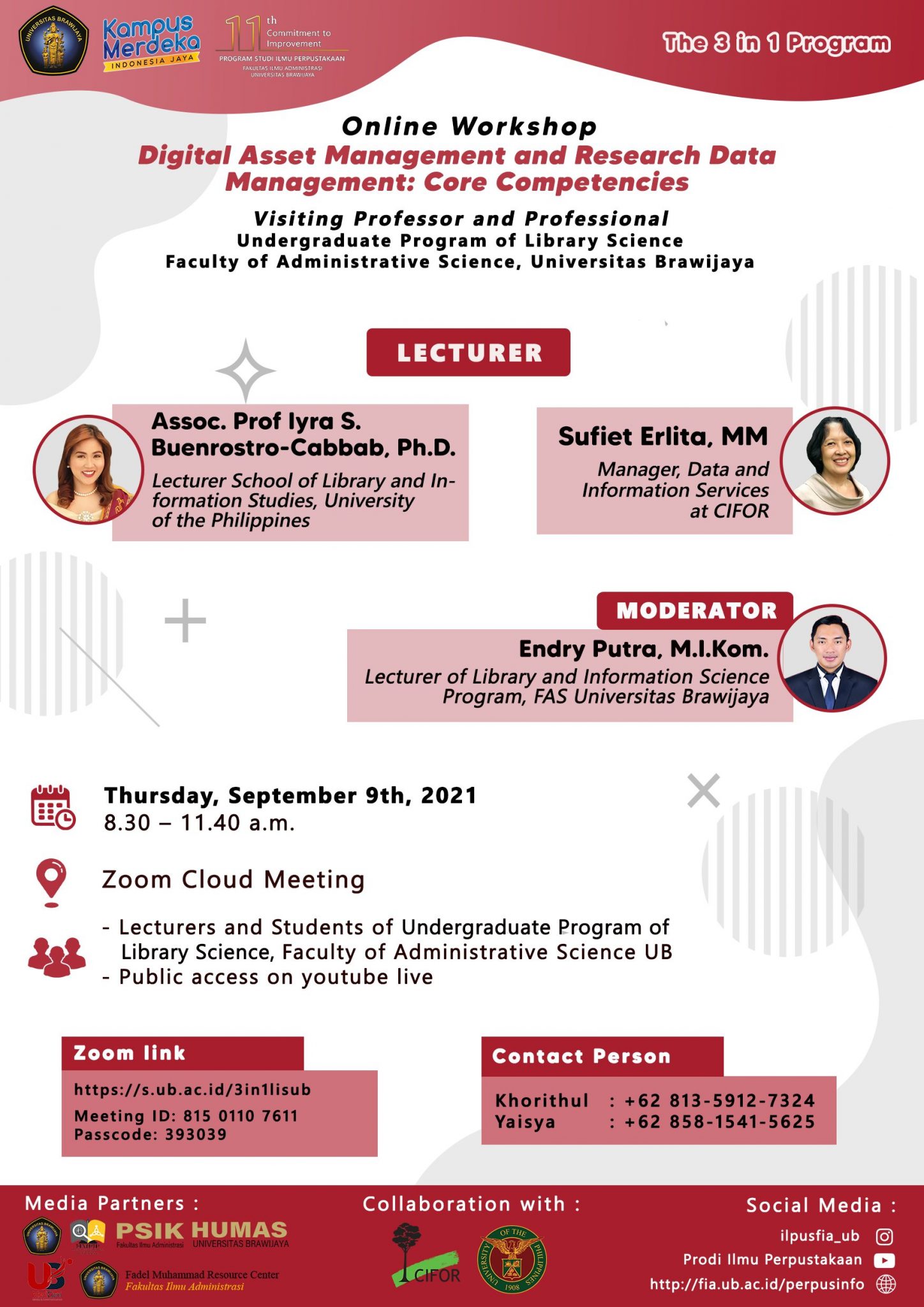 Hari Keempat The 3 in 1 Program Visiting Professor and Professional 9 ...